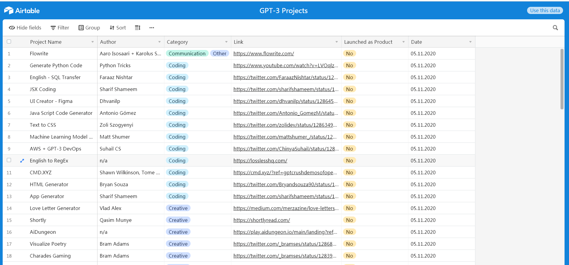 GPT-3 Projects：基于GPT-3开发的应用项目列表 - 智源社区